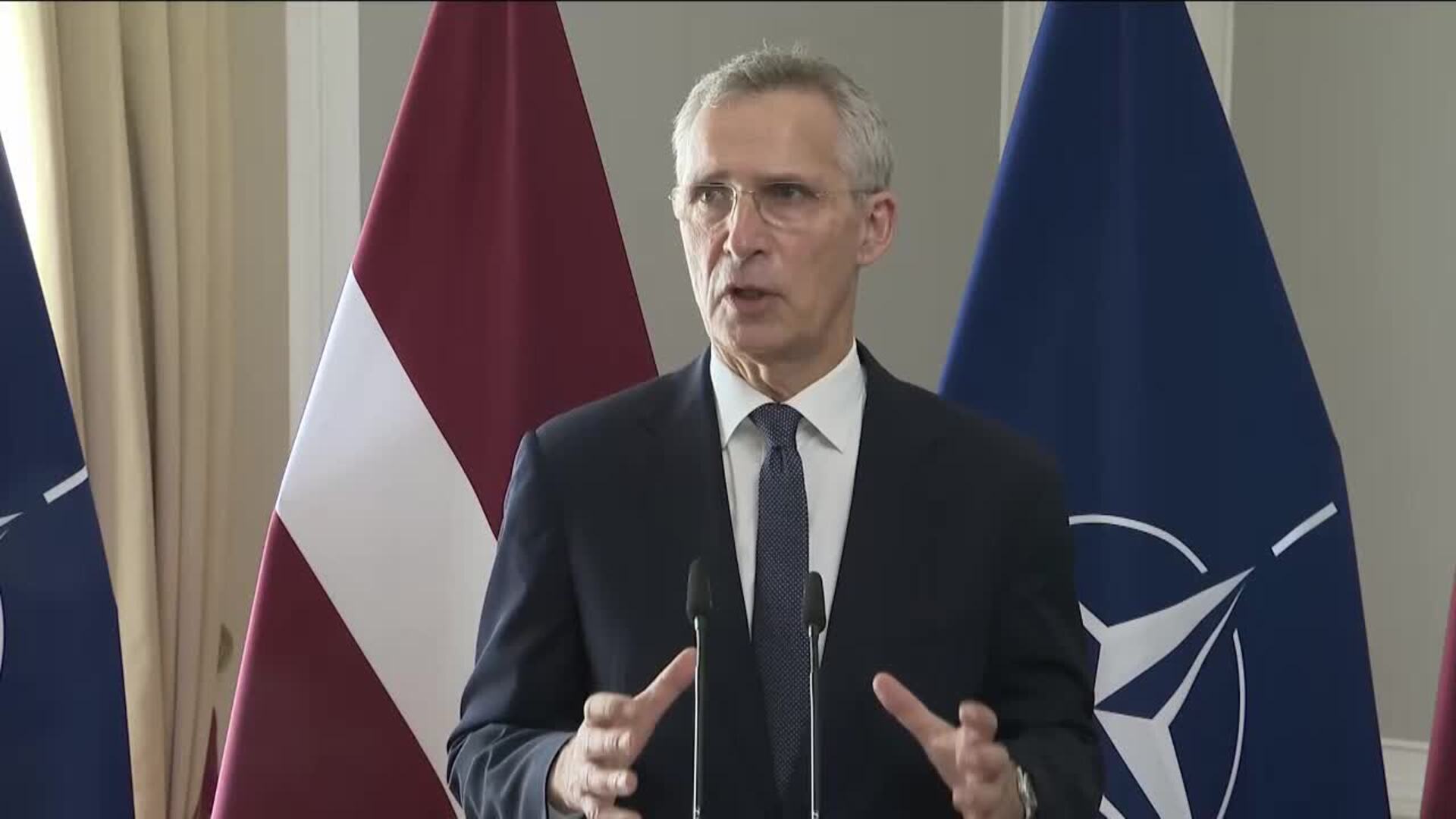 Stoltenberg: "La OTAN y sus aliados han dejado claro desde el principio ...