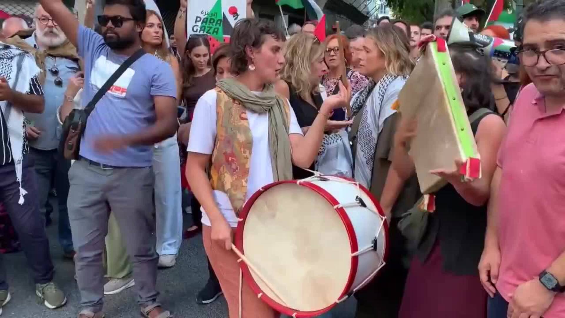 Cientos de personas protestan en Lisboa para pedir la liberación de la ...