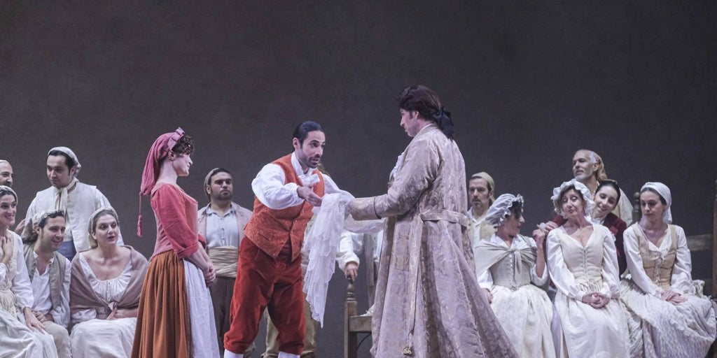 Pase gráfico de 'Las bodas de Fígaro' en el Teatro de la Maestranza