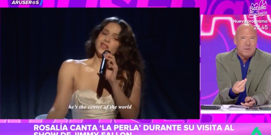 Aruseros: Alfonso Arús, rotundo con Rosalía tras lo visto en el 'show ...