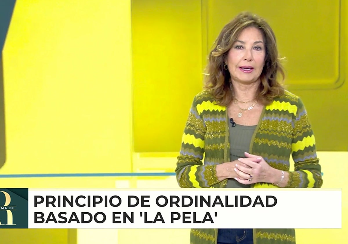 El programa de Ana Rosa: Ana Rosa Quintana 'atiza' a Pedro Sánchez por ...