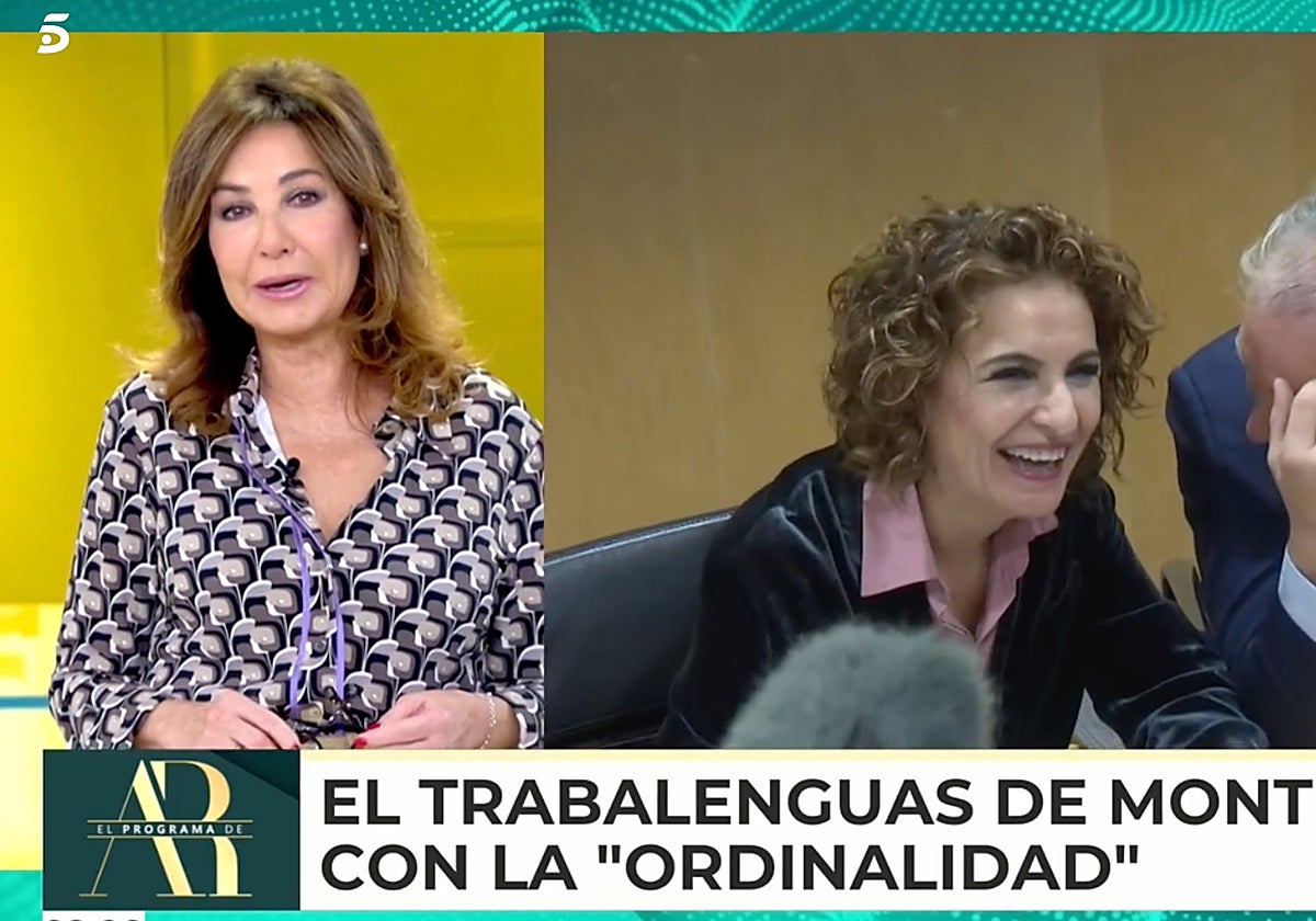 El programa de ana Rosa: Ana Rosa Quintana fulmina a María Jesús ...