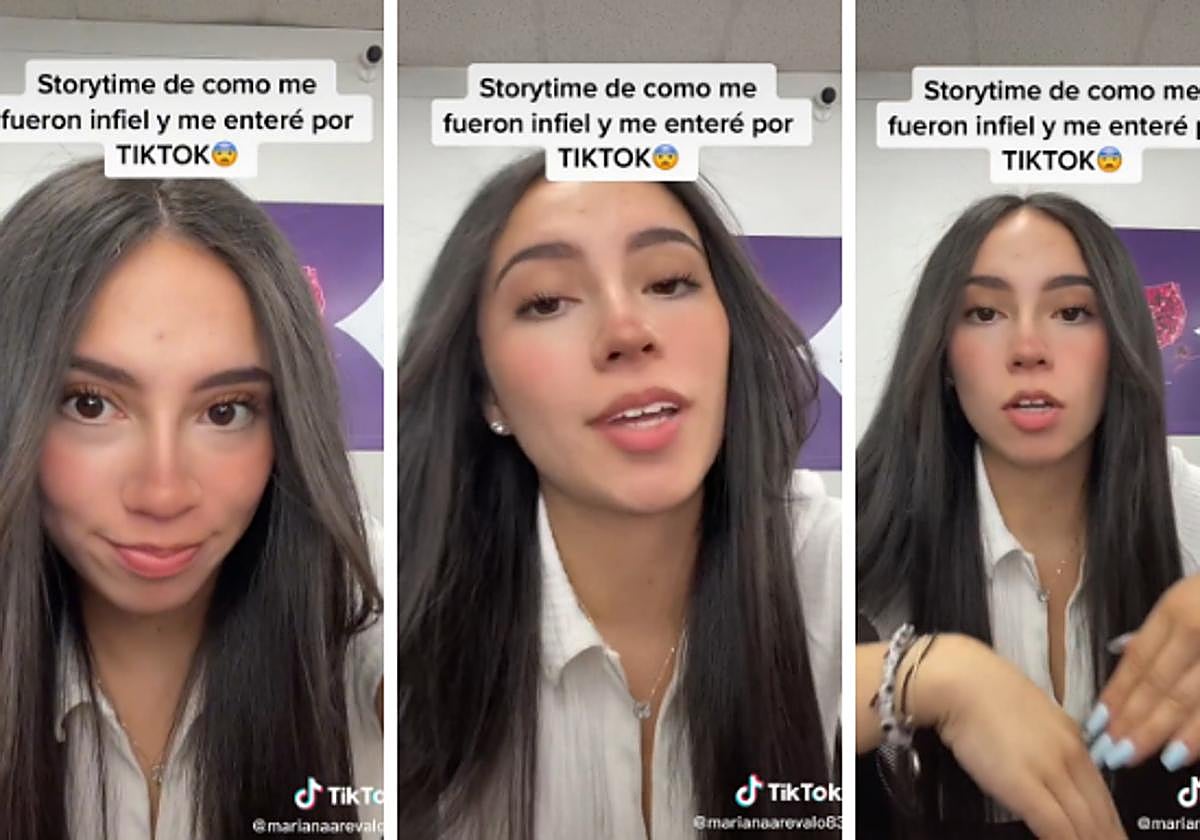 Una joven cuenta en TikTok cómo se enteró de que su novio le fue infiel: «Eso era una señal»