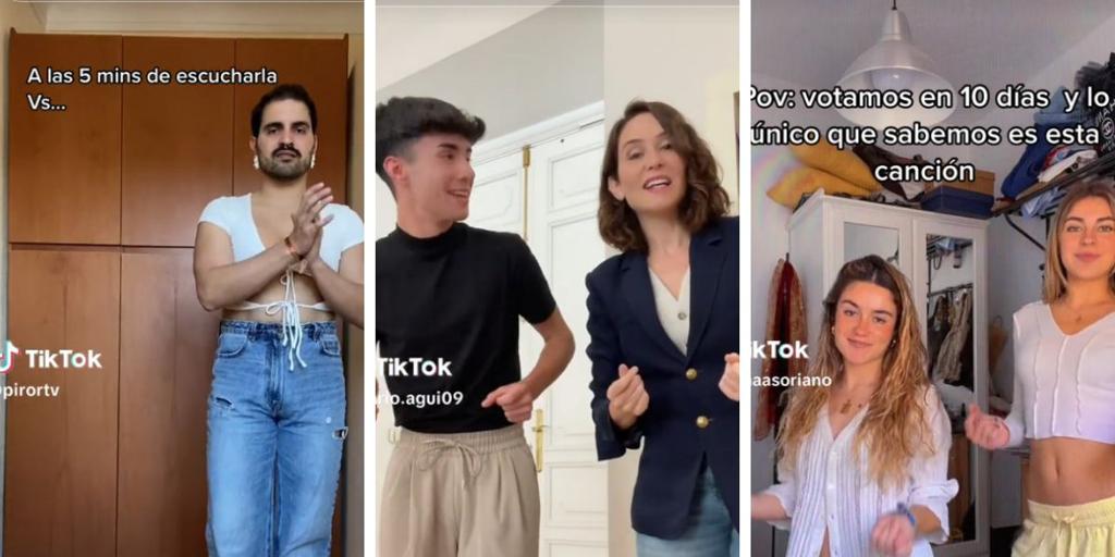 La campaña de los tiktokers por Ayuso con 'Ganas': «Votamos en 10 días ...