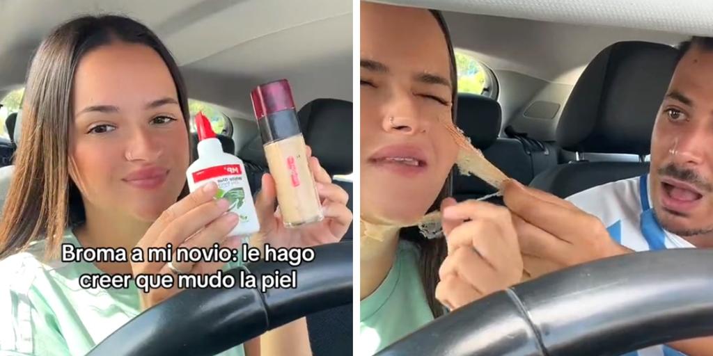 Gasta una broma a su novio y le hace creer que las mujeres mudan la piel: «Qué asco»