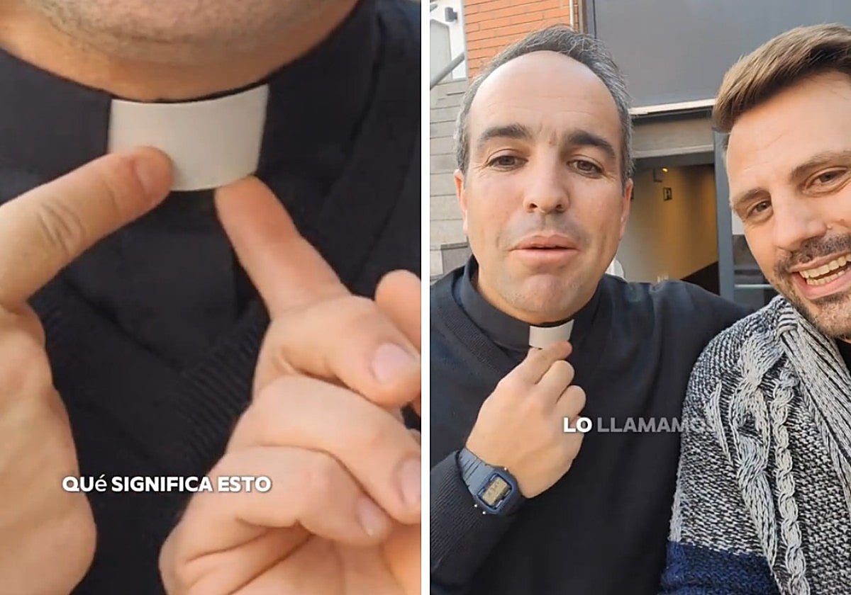 Un cura explica por qué deben vestir con alzacuellos y cuál es su ...