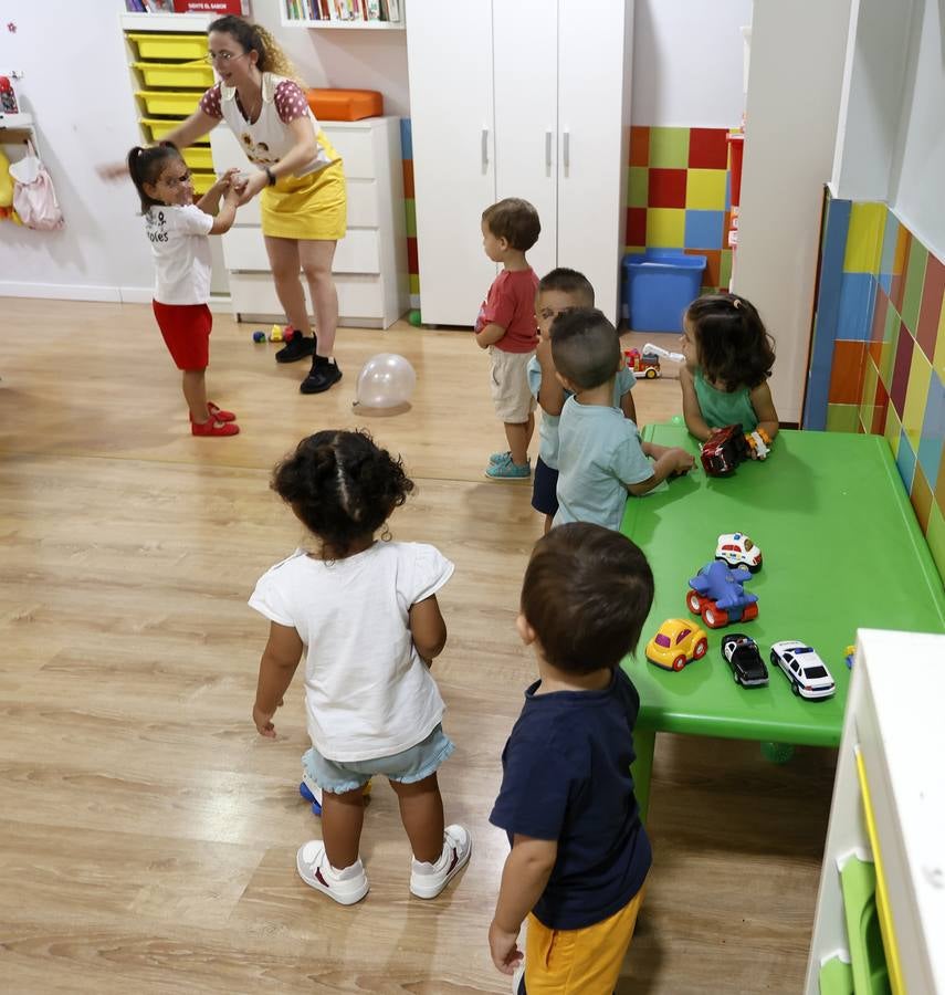 El inicio del curso en las guarderías de Sevilla, en imágenes