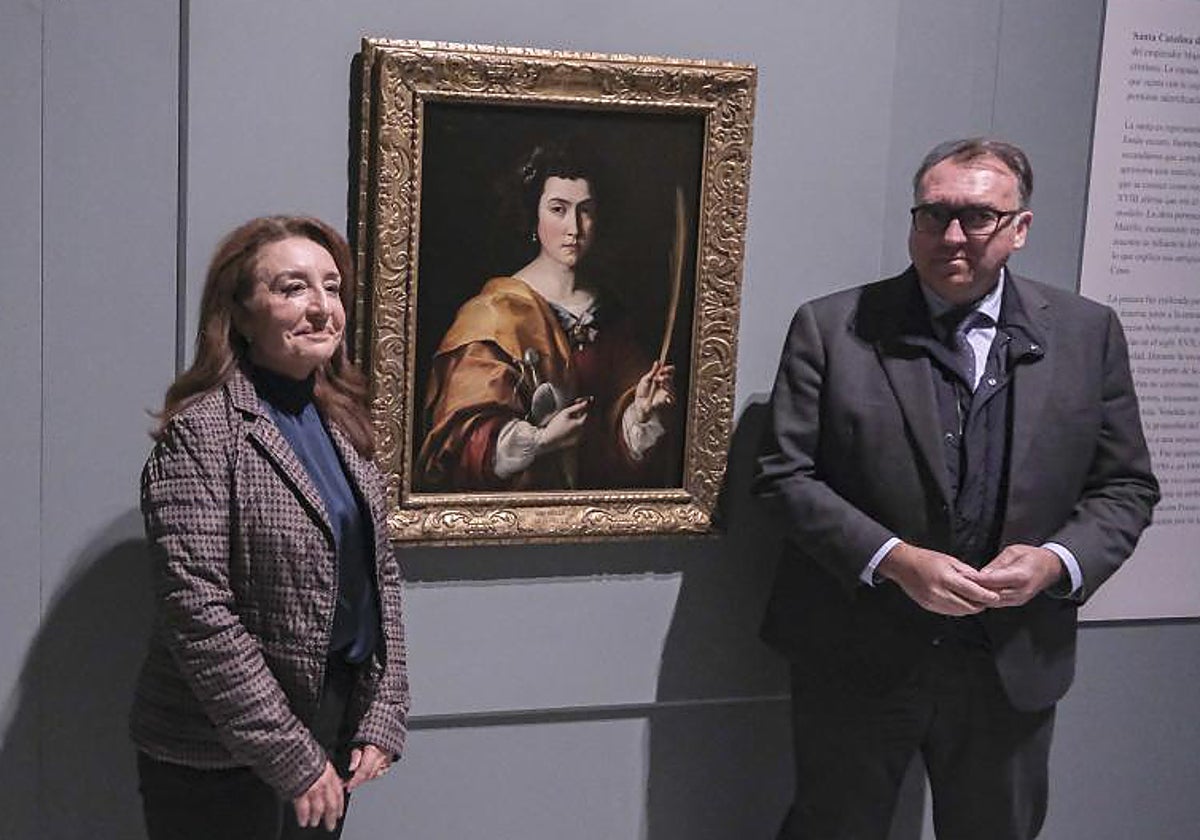 El Museo de Bellas Artes de Sevilla presenta el 'Santa Catalina' de Murillo