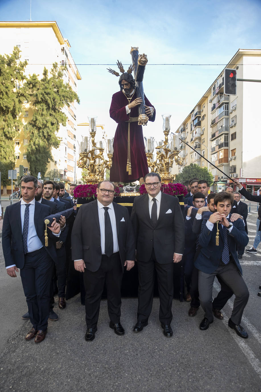 El viacrucis del Divino Perdón, en imágenes