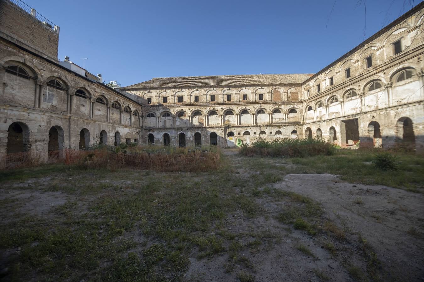 Imágenes del estado actual del monasterio de San Agustín en Sevilla