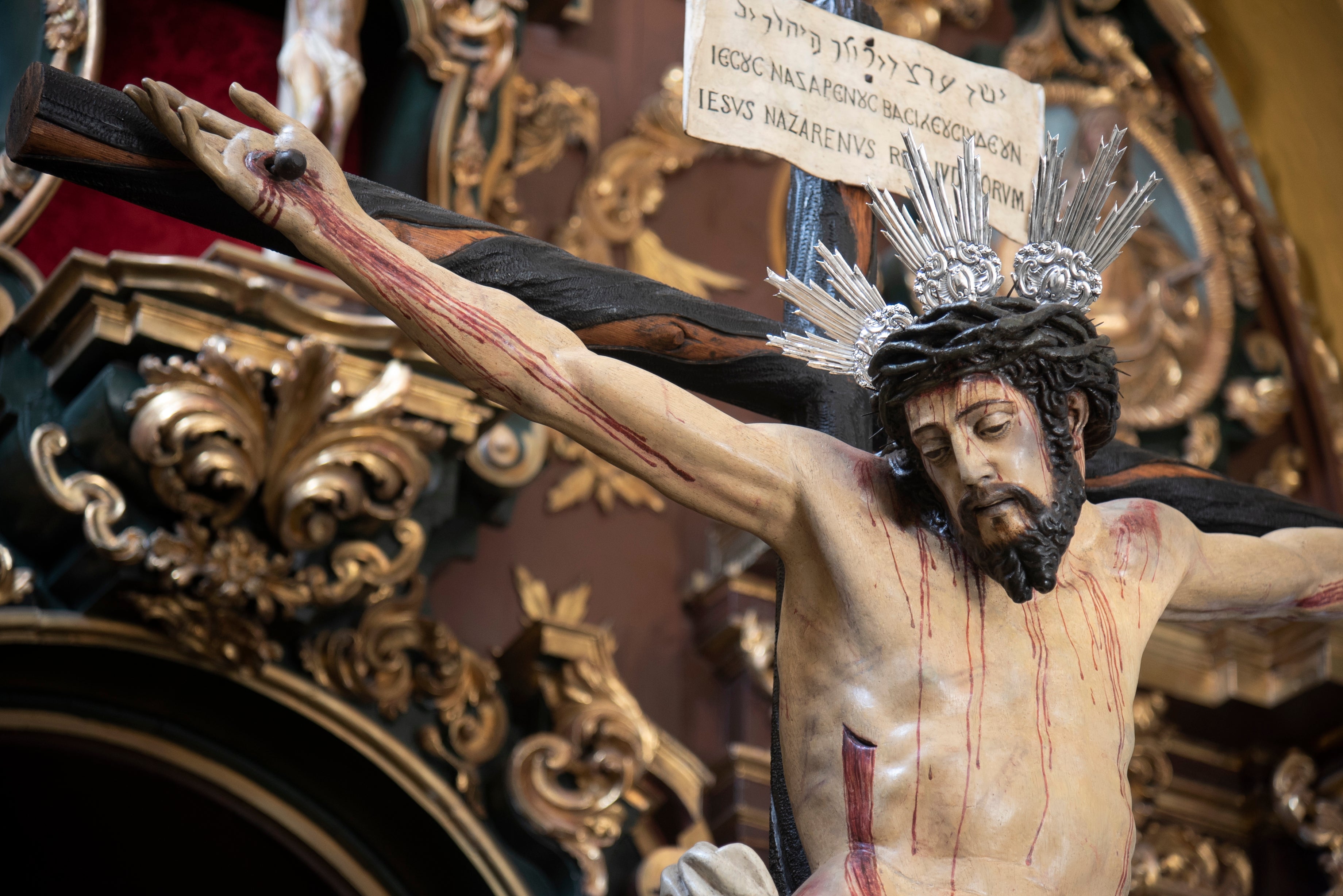 El crucificado del convento de Capuchinos