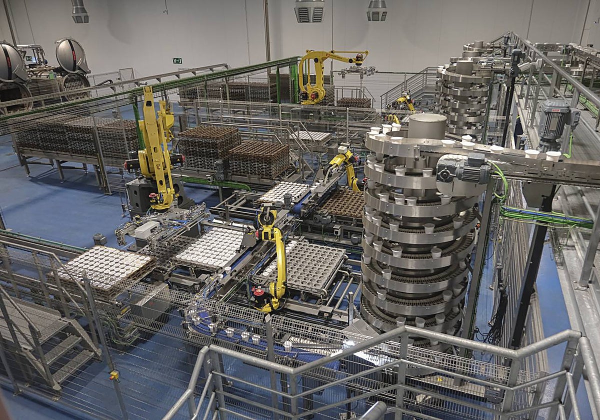 En imágenes, la nueva fábrica de Ebro Foods en La Rinconada vista al ...