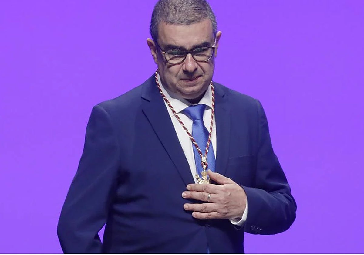 Francisco Robles, felicitador de la Virgen del Sol
