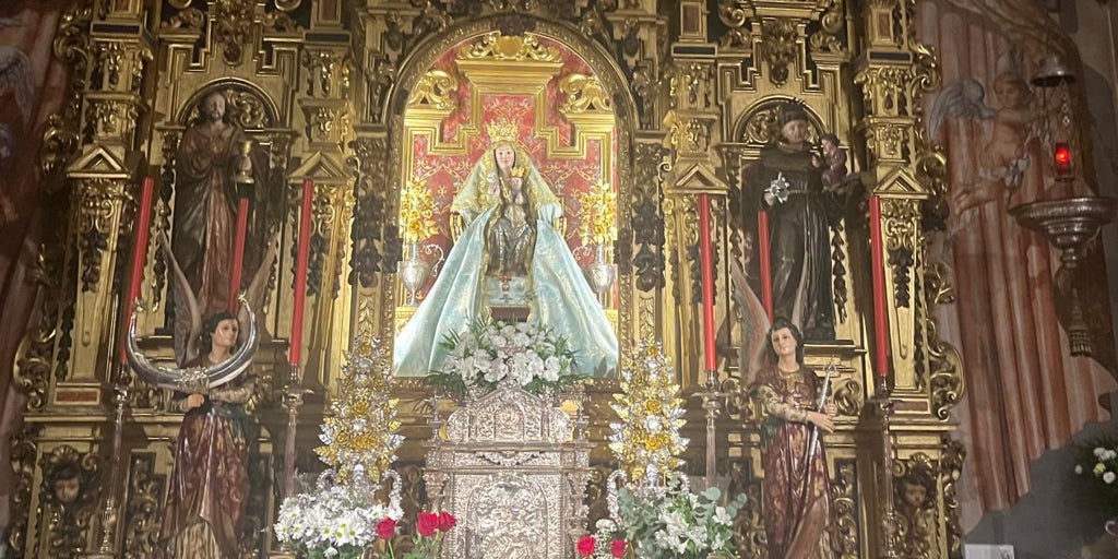 La Virgen de Valme estrenará manto y toca en la Magna de Sevilla del 8 ...