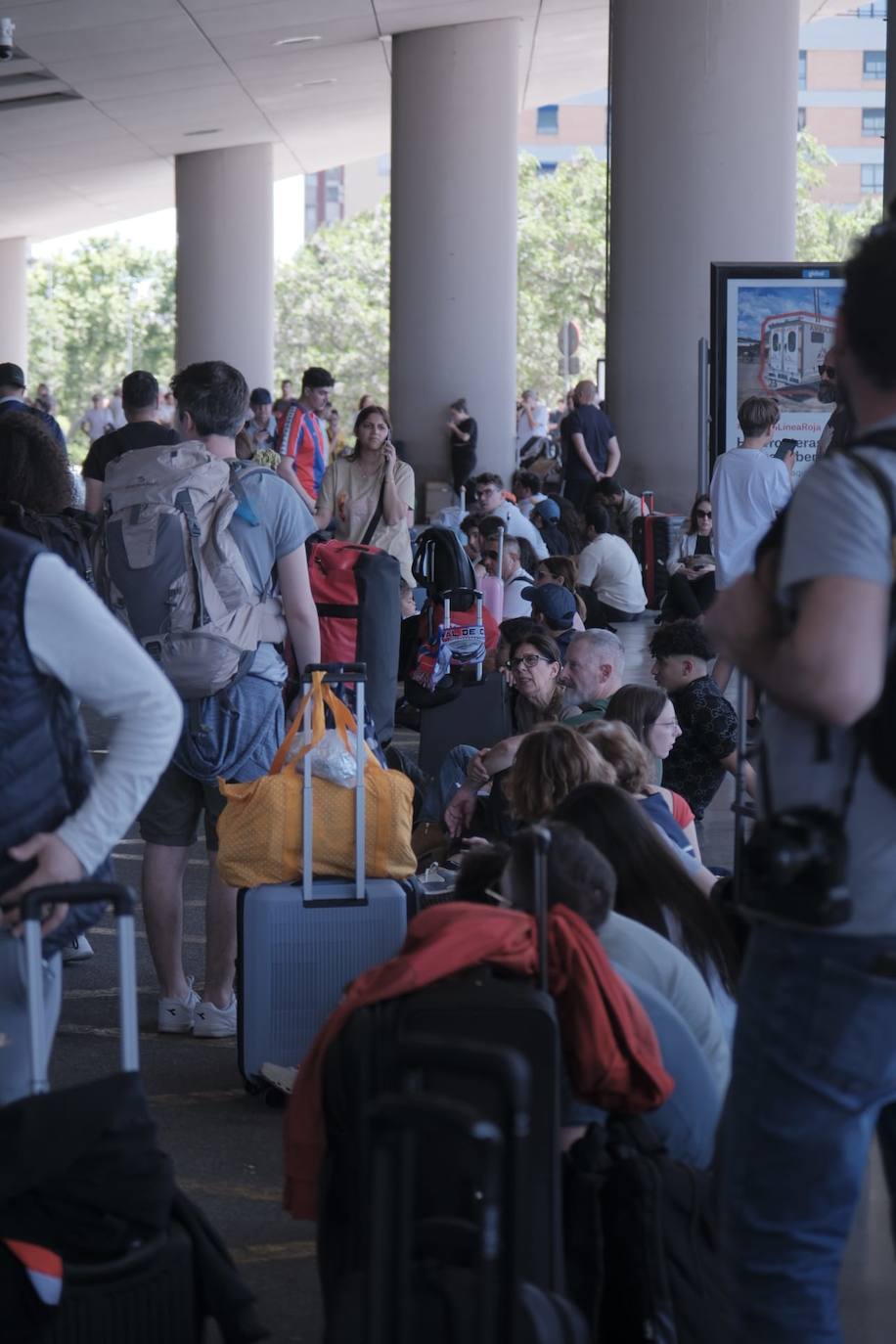 Las imágenes del apagón en Sevilla