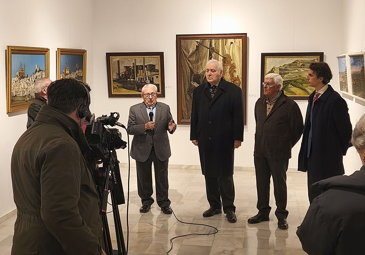 Arquillo expone su obra pictórica en la Academia de Bellas Artes: «Se ...