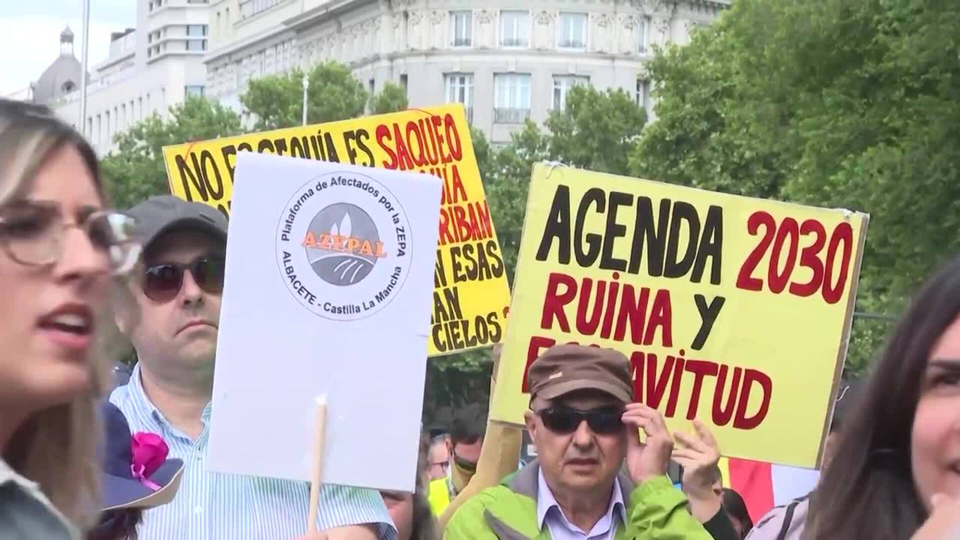 SOS Rural se manifiesta en Madrid contra las "nefastas" políticas que ...