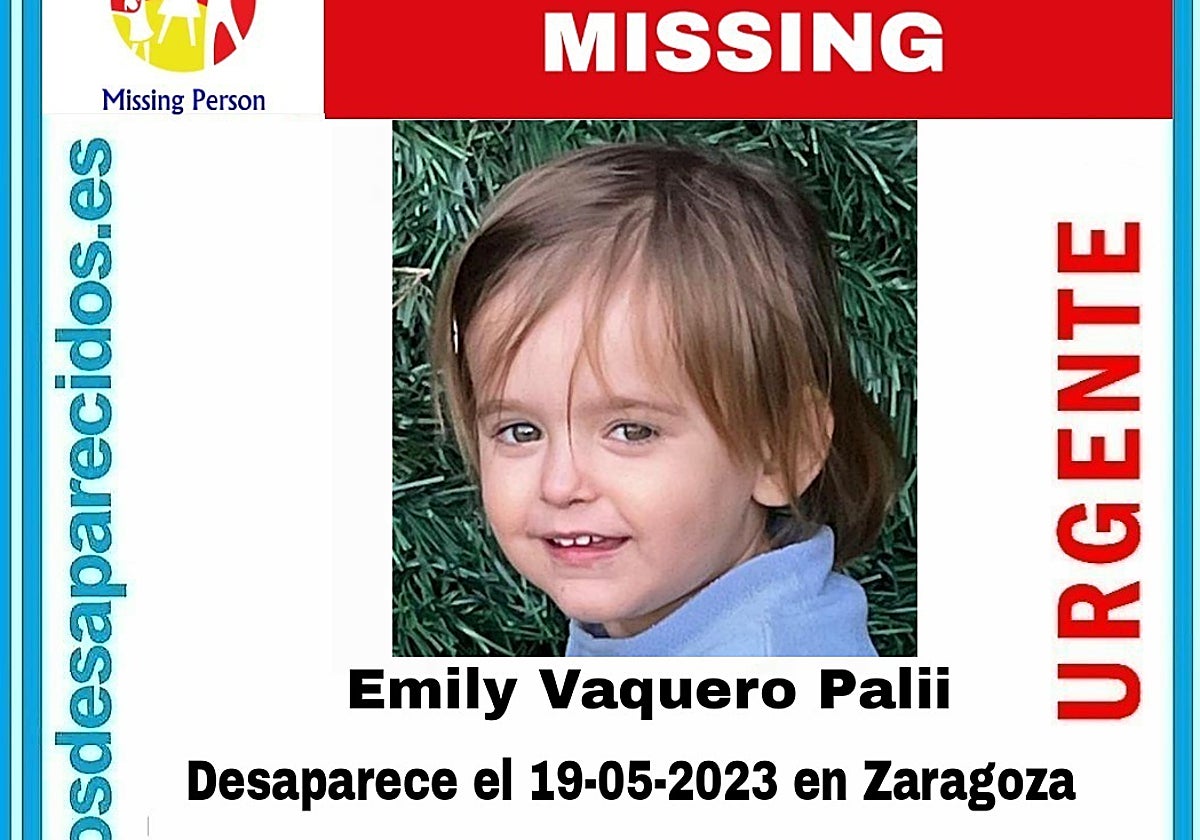 Sustracción parental: buscan a una niña de dos años desaparecida en Zaragoza