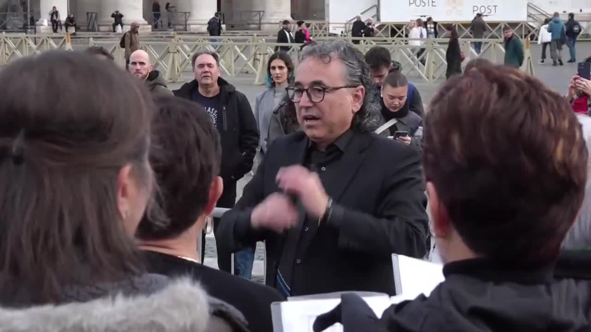 El coro del pequeño pueblo de Fuentearmegil resonó en el Vaticano