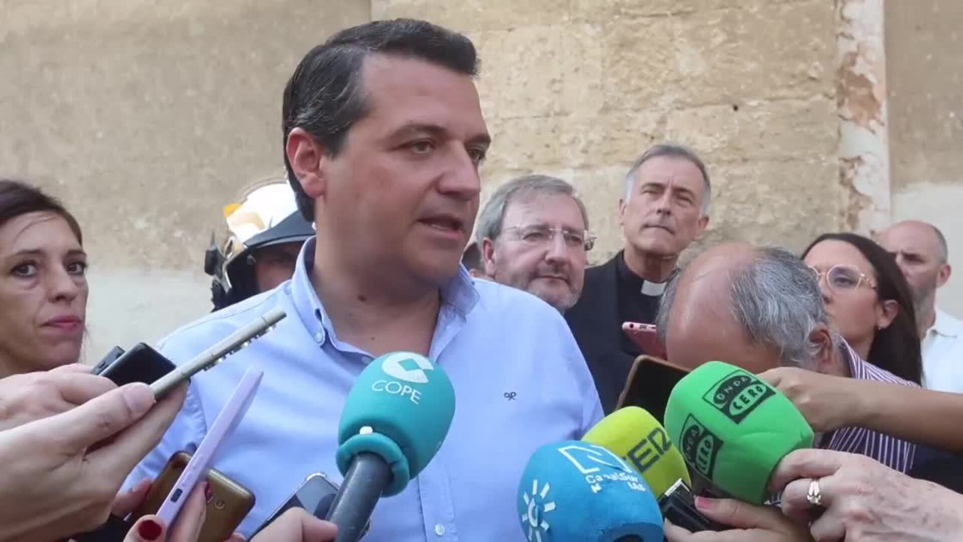 José María Bellido, alcalde de Córdoba: "La mezquita está a salvo"