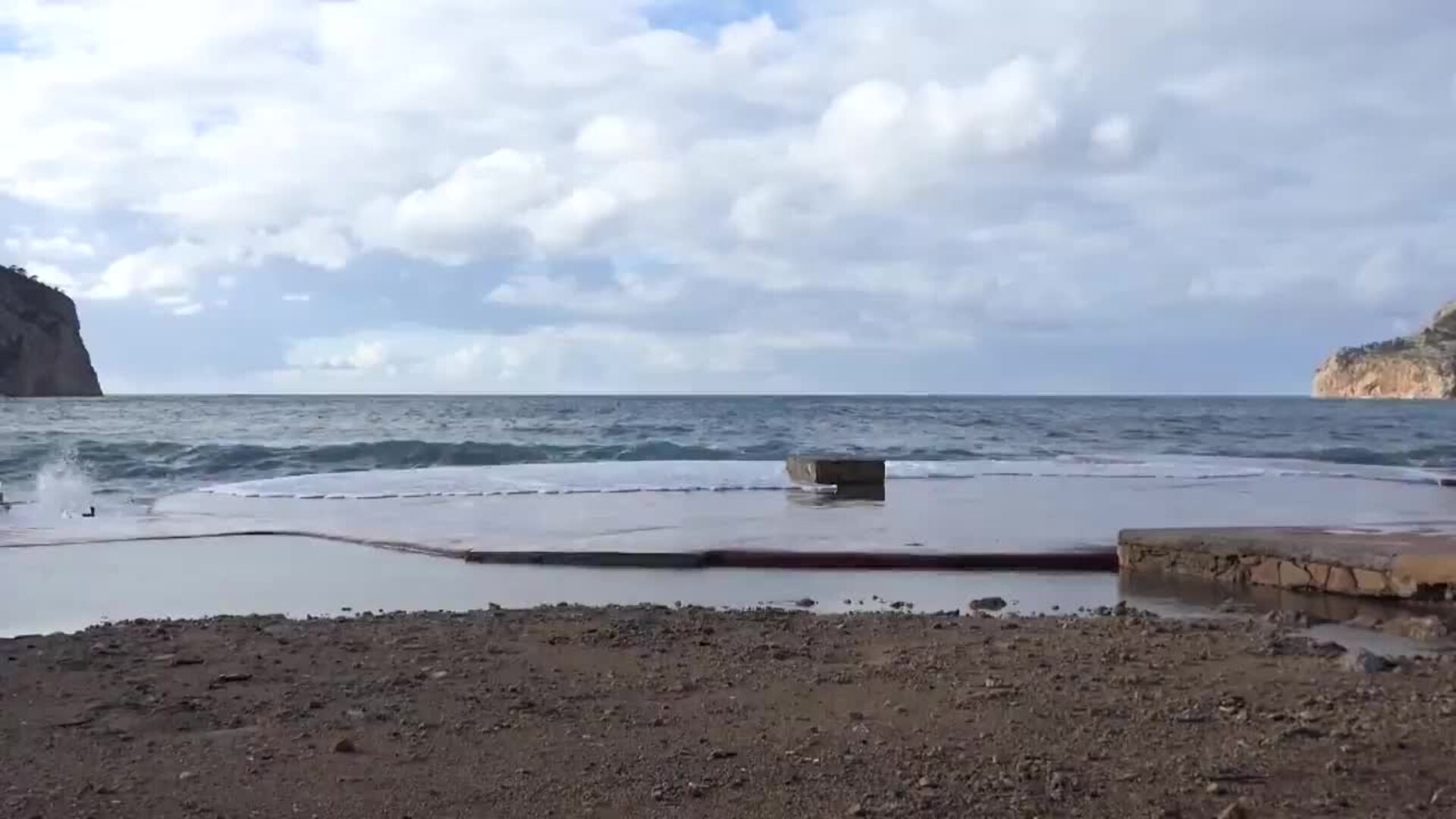Fuertes rachas de viento en Palma