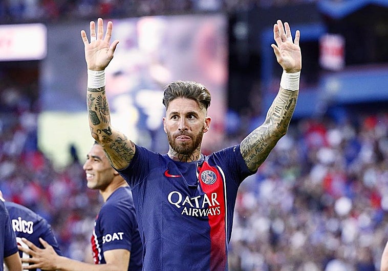 El brutal entrenamiento de Sergio Ramos y las sofisticadas máquinas con ...