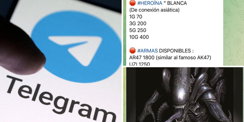 «En Telegram si quieres puedes vender hasta a tu madre. Es como la ...