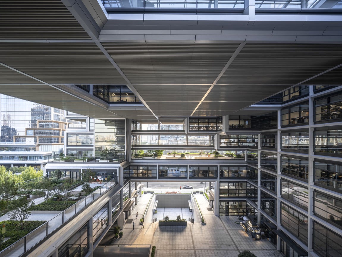 Así es el nuevo edificio de Alibaba en una ciudad que apuesta por la ...