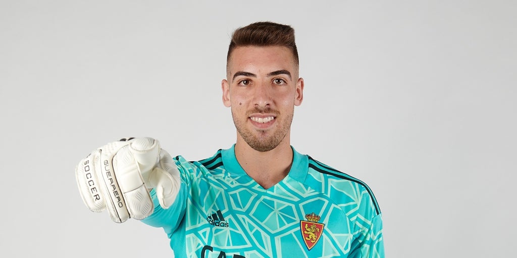 El portero lepero Dani Rebollo amplía su contrato con el Zaragoza