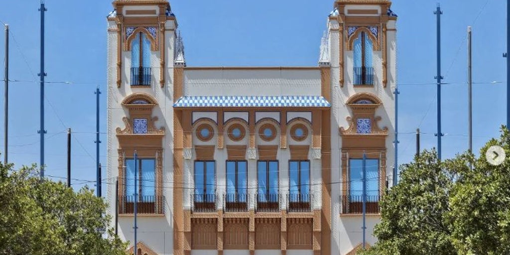 Así es la portada de las Colombinas de Huelva 2025: ¿en qué edificio está inspirada?