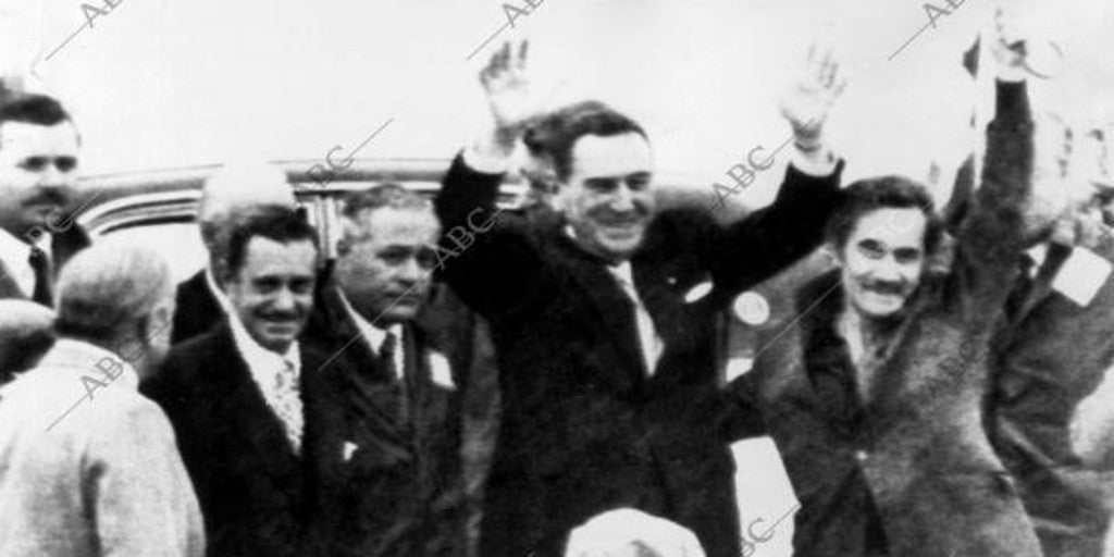 El robo nunca aclarado de las manos de Perón - Archivo ABC