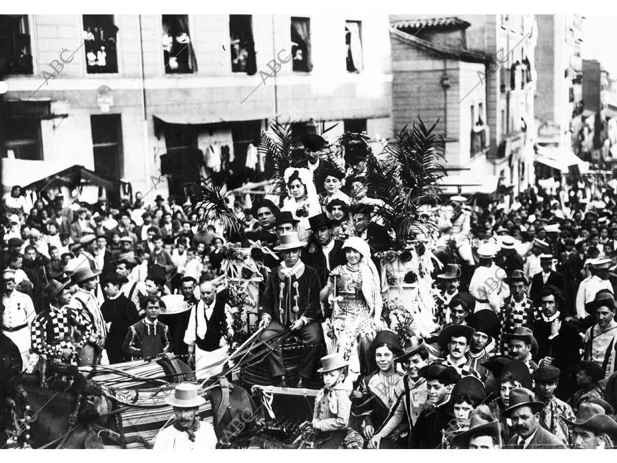 Un patio andaluz que figuró en la «ruada» - Archivo ABC