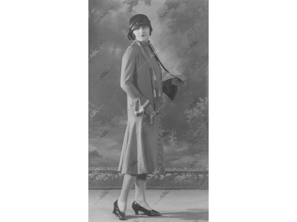 En la Imagen, un abrigo de 1926 diseño de Joseph Paquin - Archivo ABC