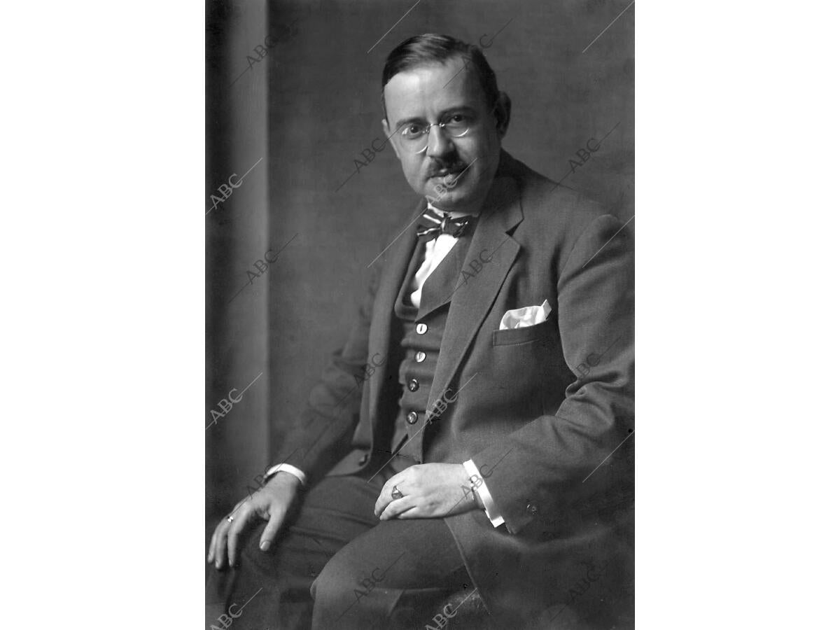 August L. Mayer, historiador del arte y turista alemán - Archivo ABC
