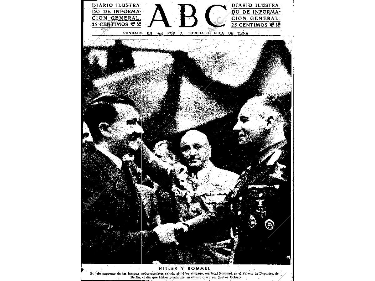 Periódico ABC SEVILLA 07-10-1942,portada - Archivo ABC