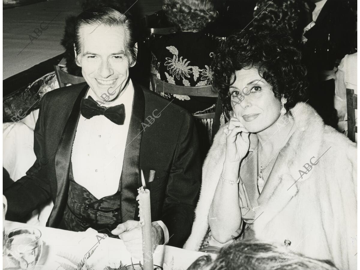 Mario Cabré en una fiesta en los años 60 - Archivo ABC