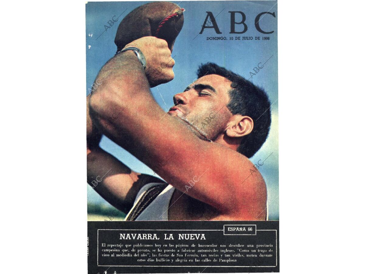 Periódico ABC MADRID 10-07-1966,portada - Archivo ABC