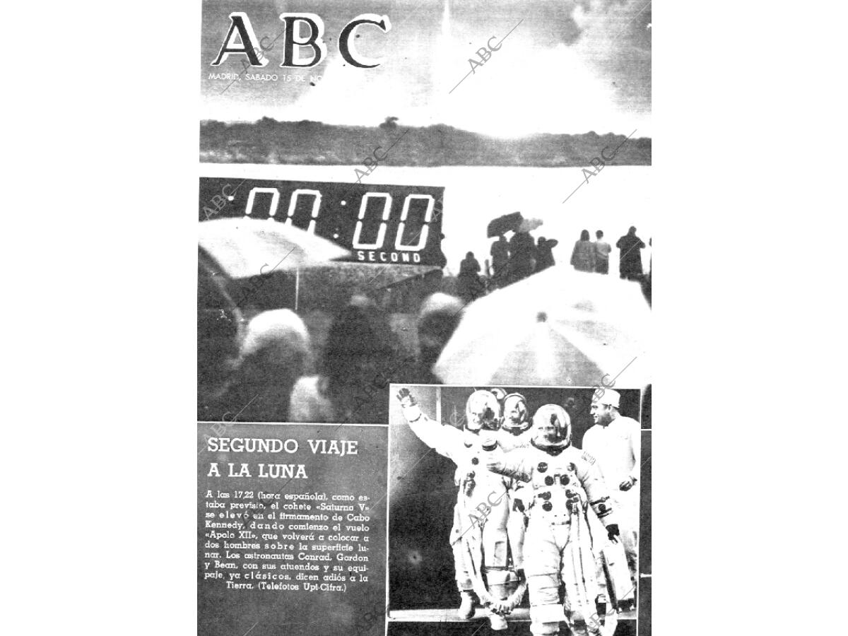 Periódico ABC MADRID 15-11-1969,portada - Archivo ABC