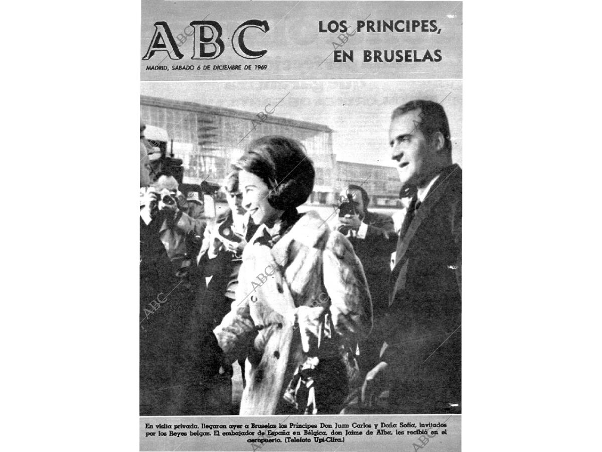 Periódico ABC MADRID 06-12-1969,portada - Archivo ABC