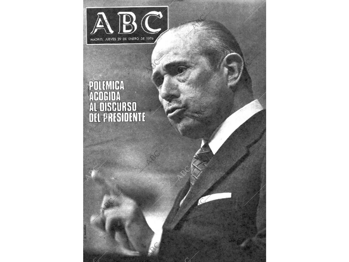 Periódico ABC MADRID 29-01-1976,portada - Archivo ABC