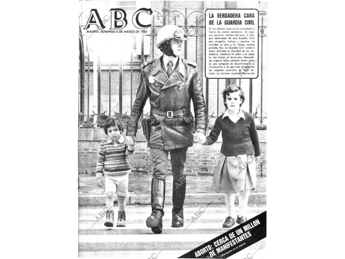 Periódico ABC MADRID 06-03-1983,portada - Archivo ABC