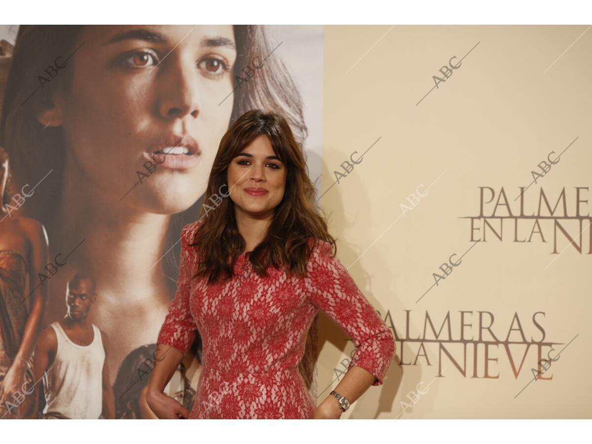 Presentación de la película «Palmeras en la nieve» - Archivo ABC