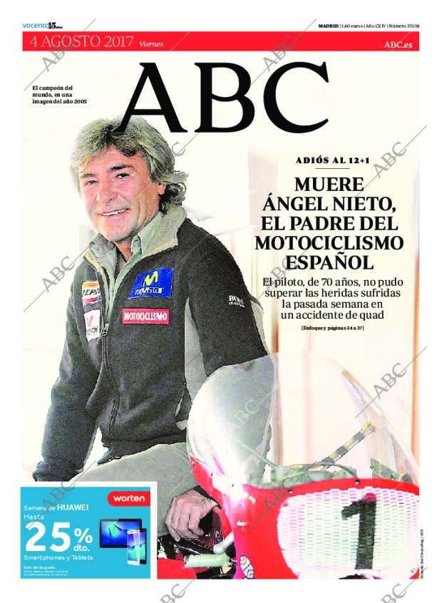Hemeroteca, periódicos ABC de la historia - Archivo ABC