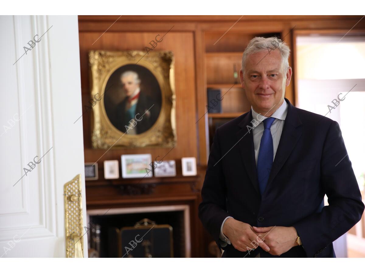 Entrevista A Simon Manley, embajador de reino Unido en España - Archivo ABC