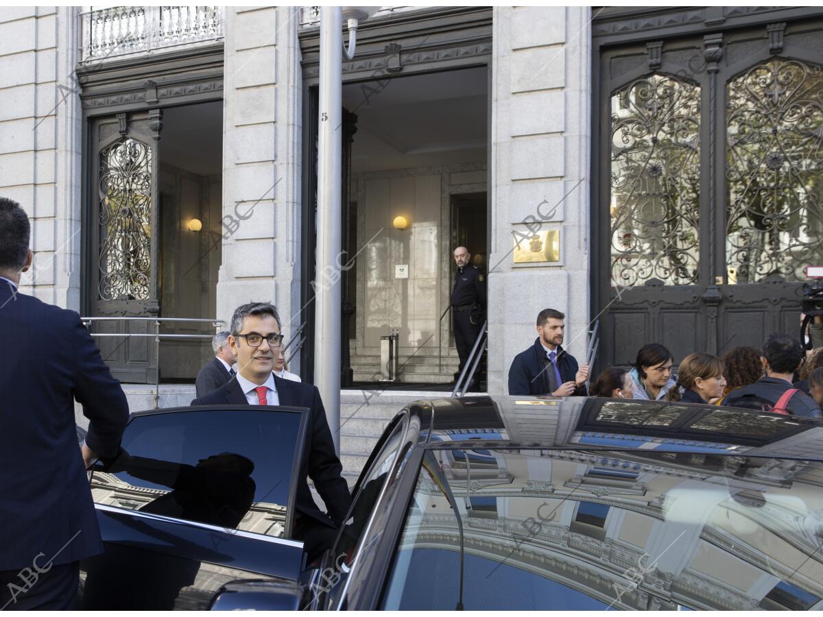 El ministro de Justicia, Félix Bolaños, se reúne con el presidente del ...