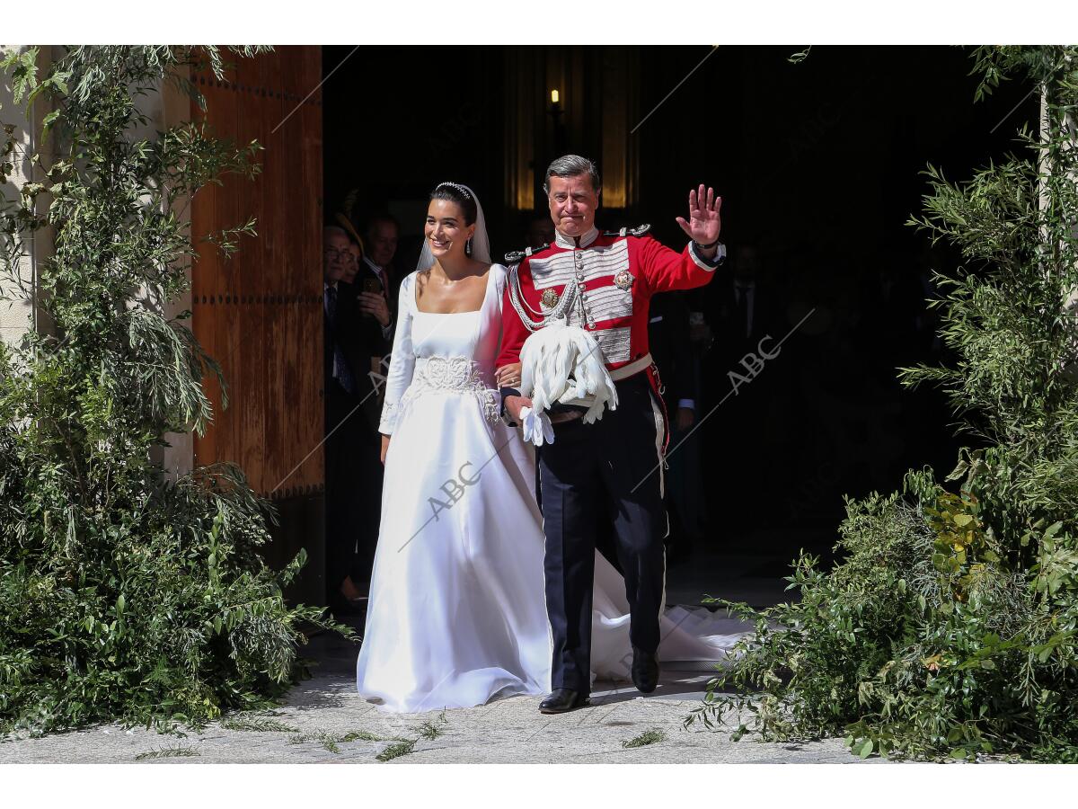 Boda de Cayetano Martínez de Irujo y bárbara Mirjan - Archivo ABC