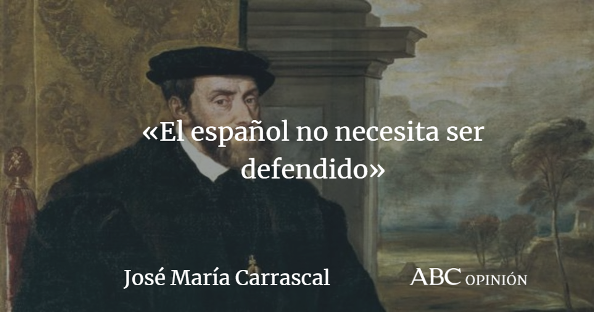 José María Carrascal: El español